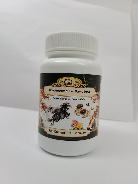 Jing Tang Herbals: Concentrated Ear Damp Heat 0.5g capsule (100 capsul – PAC Pet